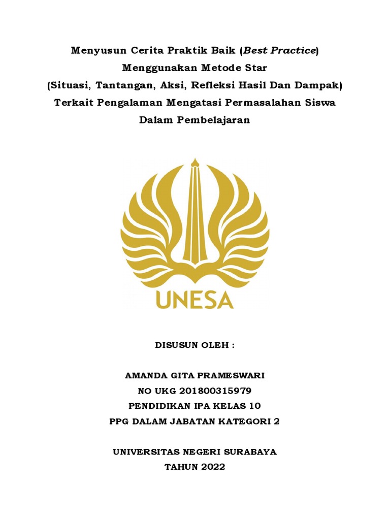 Amanda Gita Prameswari - Best Practices | PDF