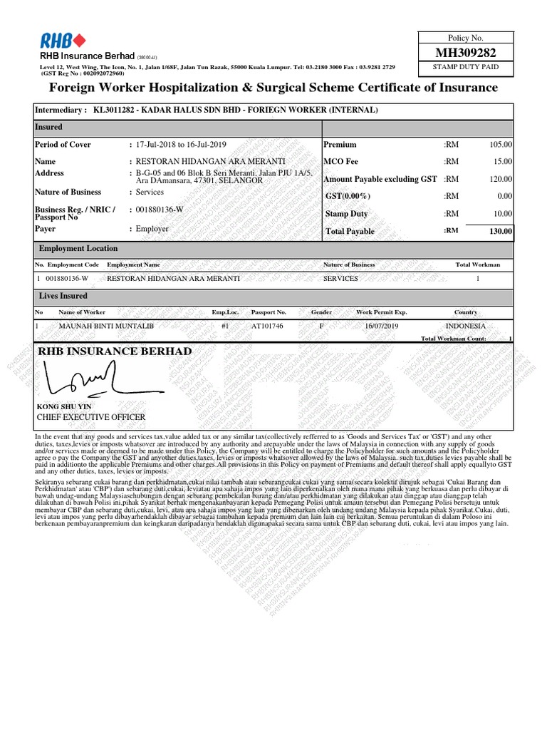 Spikpa - Maunah Binti Muntalib | PDF | Value Added Tax | Taxes