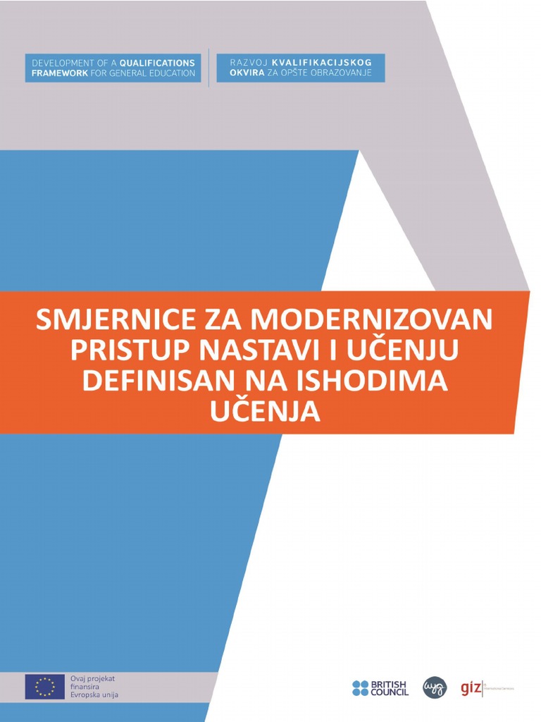 Smjernice Za Modernizovan Pristup Nastavi | PDF Smjernice Za Modernizovan Pristup Nastavi | PDF