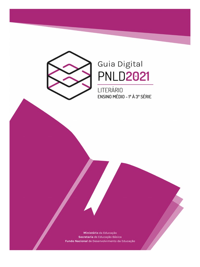 Guia PNLD 2021 Literario Ensino Medio PNLD 2021 Literario Ensino Medio Primeira Terceira Serie | PDF