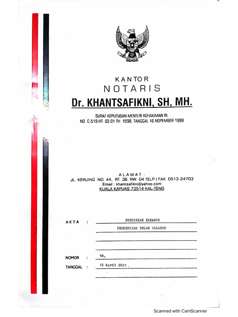 Akta Notaris | PDF