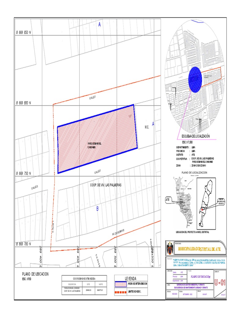 Parque Manuel Candamo-Ub-01 | PDF