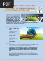 Ficha de Comprension Lectora Sobre Ell Dia Del Medio Ambiente | PDF ...