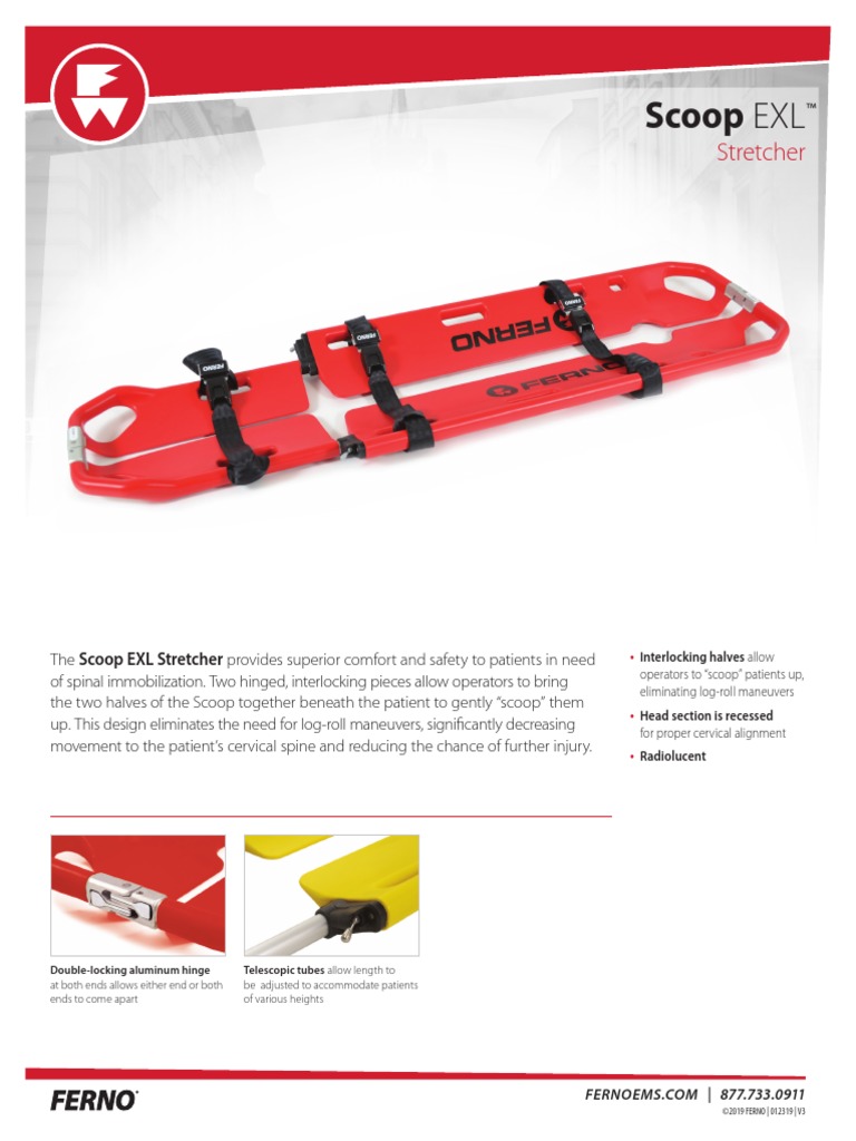 Ferno Scoop | PDF | Equipment | Manufactured Goods