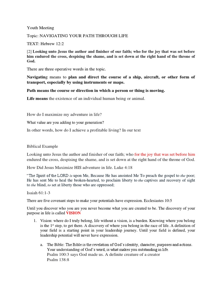 Navigating Life with Biblical Wisdom | PDF | Jesus | Wisdom