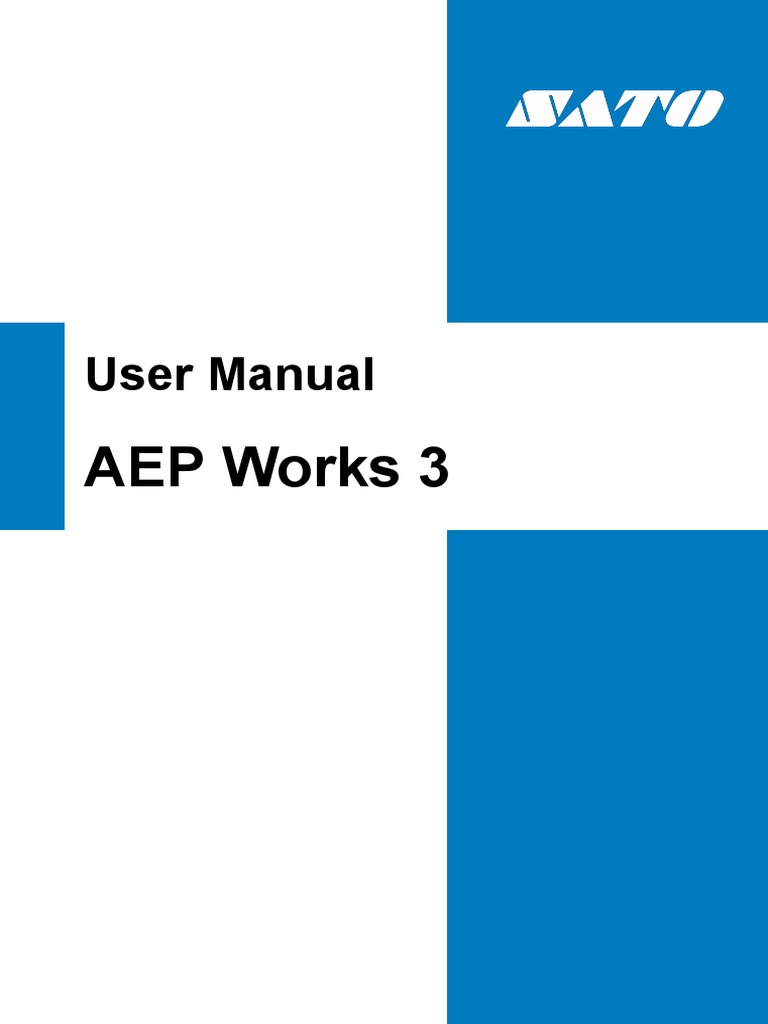 AEP Works3 Manual v1.0 January 2019 | PDF | Proprietary Software ...