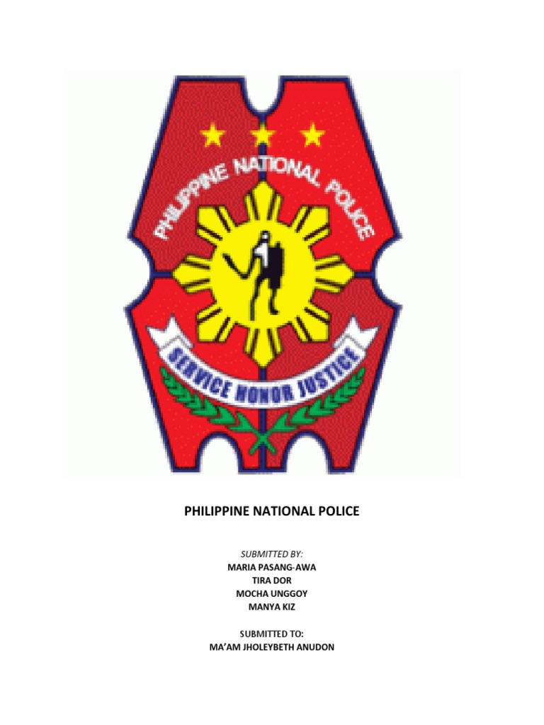 An Overview of the Philippine National Police: Its Vision, Mission ...