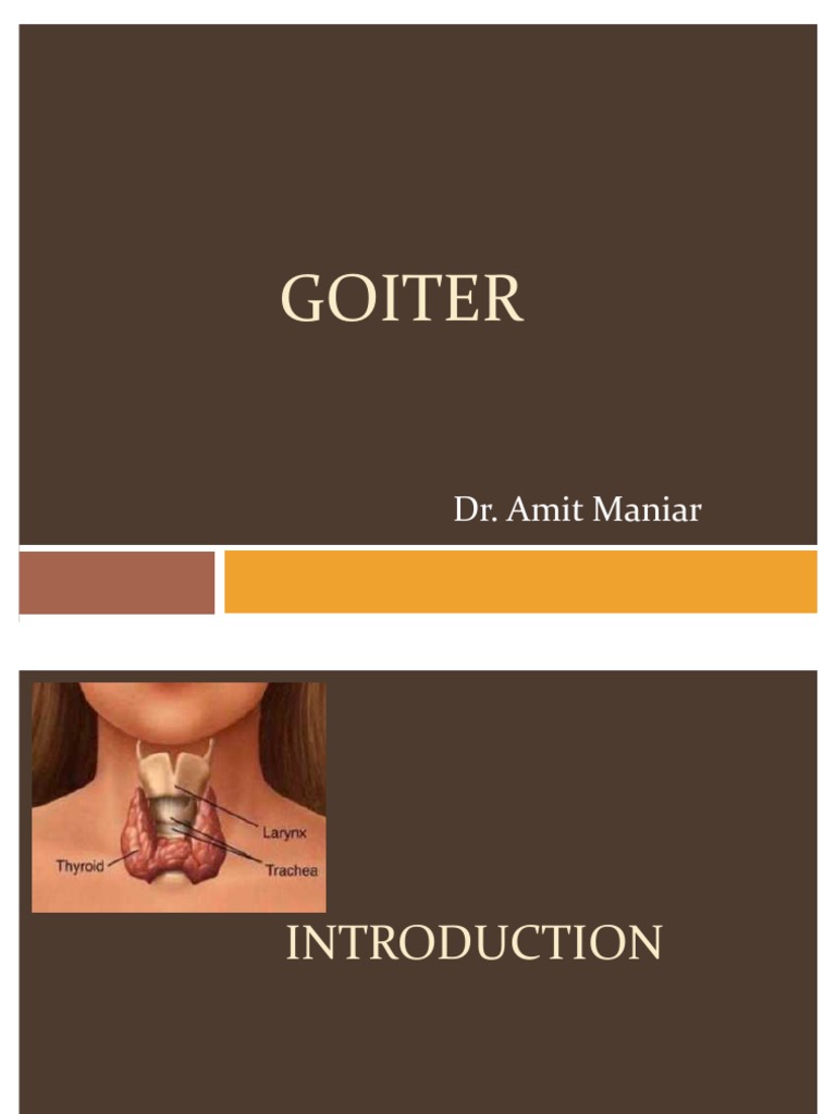 Understanding Goiter Types and Symptoms | PDF | Technology & Engineering