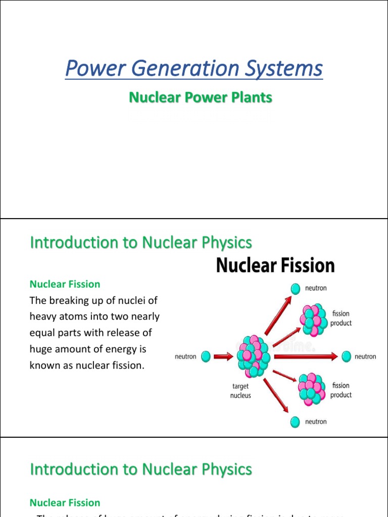 Nuclear Power Plant 1 Pdf Nuclear Reactor Nuclear Fission