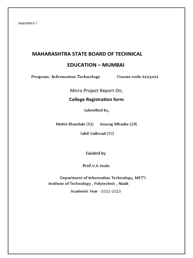 PCI Microproject 2nd SEM | PDF | Rubric (Academic) | Evaluation