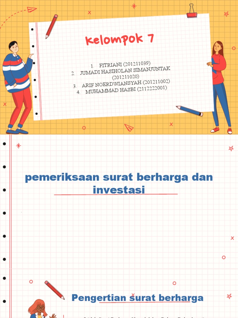 Pemeriksaan Surat Berharga Dan Investasi | PDF