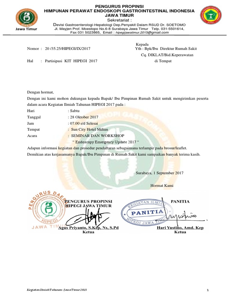 Partisipasi Peserta Hipegi Jatim | PDF | Pengembangan Diri | Kesehatan ...