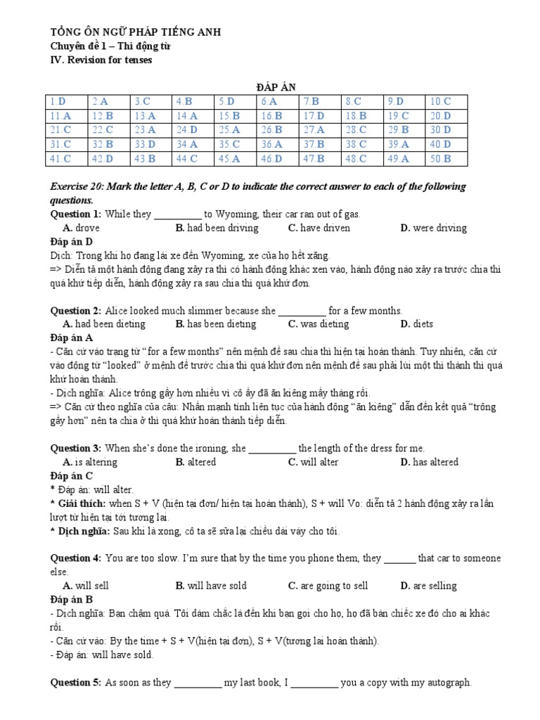 CD1 Exercise 20 | PDF