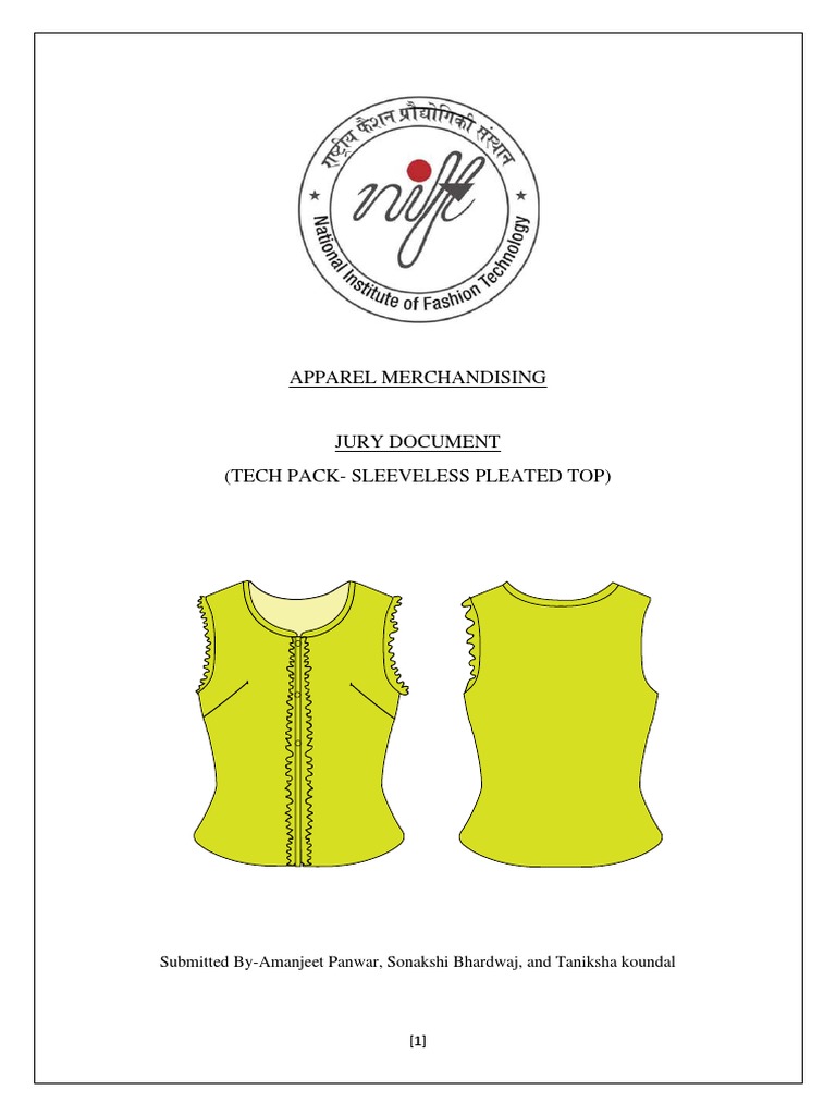 AP - Jury Assignment - Techpack | PDF | Shirt | Textiles