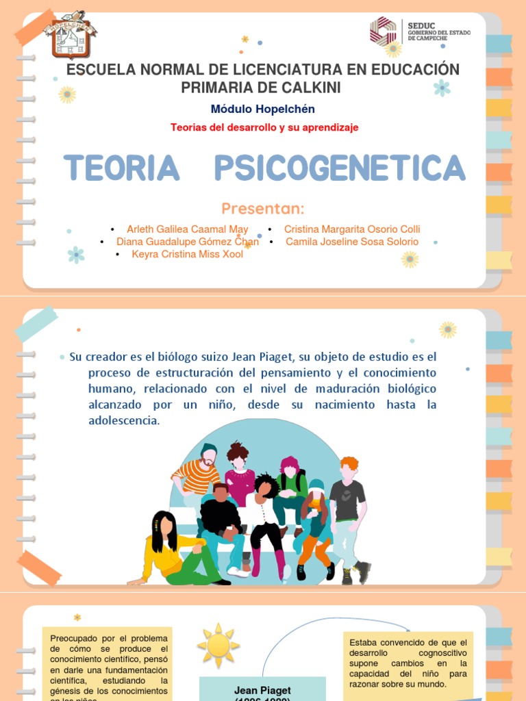 Teoria Psicogenetica | PDF