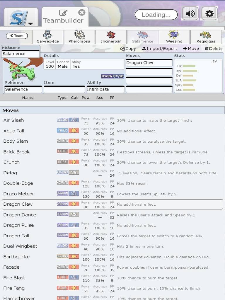 Teambuilder - Showdown! 2 | Download Free PDF | Pokémon | Video Games
