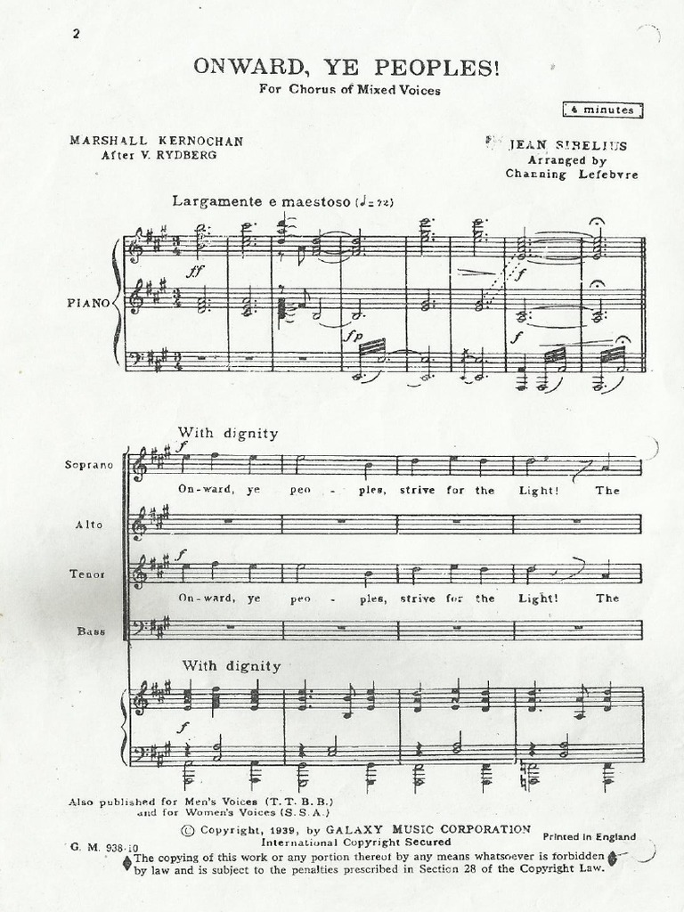 Onward Ye Peoples | PDF