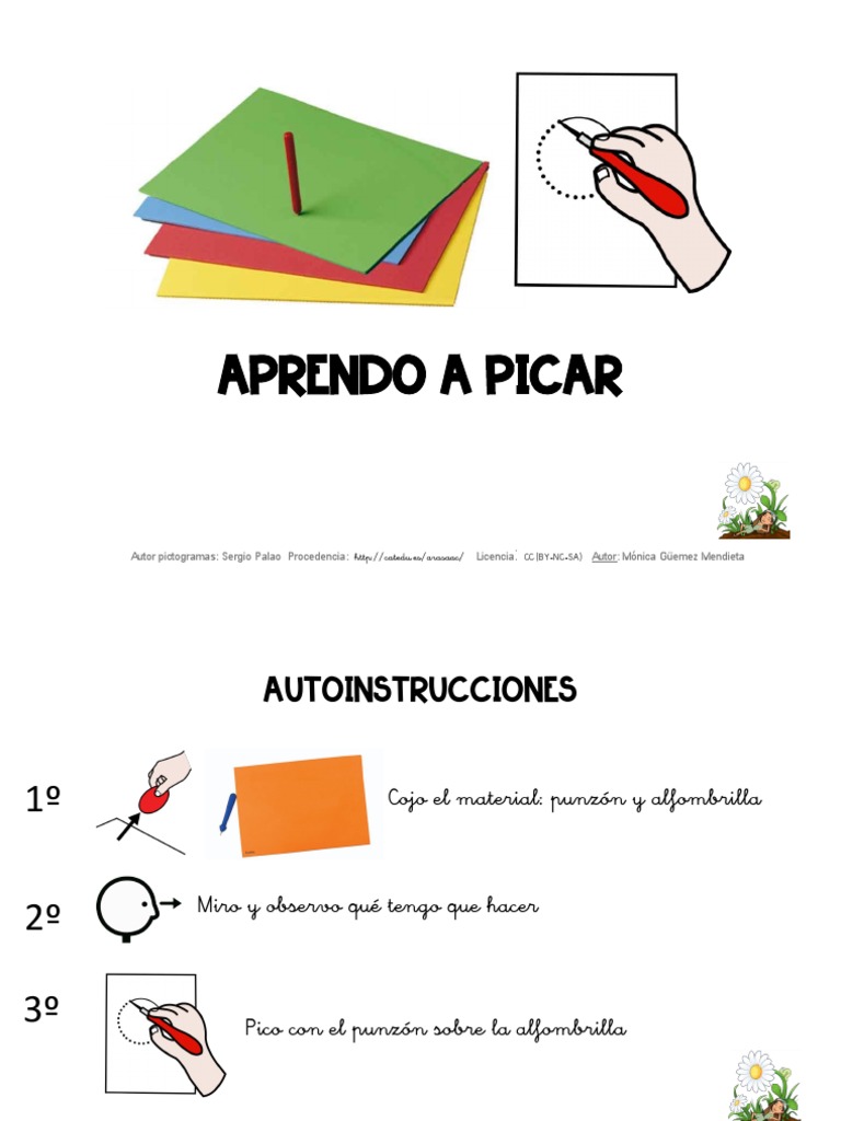 Cuadernillo para Aprender A Picar Con Punzon | PDF