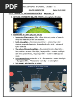 Class - 10 - Light - Numericals | PDF | Optics | Electromagnetic Radiation
