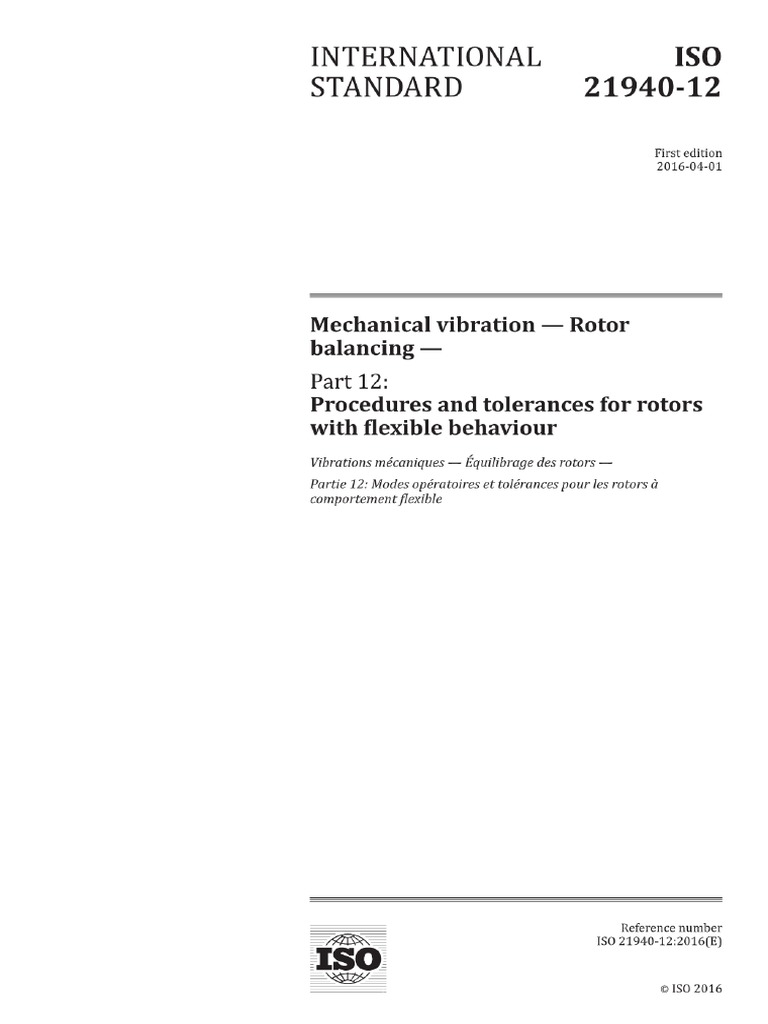 Iso 21940-12-2016 _ TOAZ.INFO | PDF