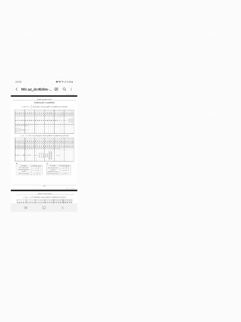Riyaziyyat 2ci Hisse Cavablar | PDF