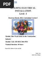 Electrical Installation Level 5 Learning Guide | PDF | Curriculum ...