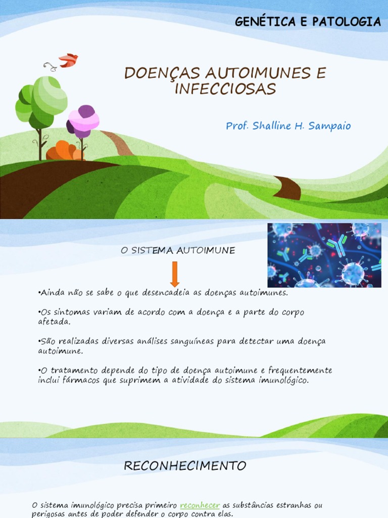 Patologia Das Doenças Autoimune e Infecciosas | PDF | Sistema ...