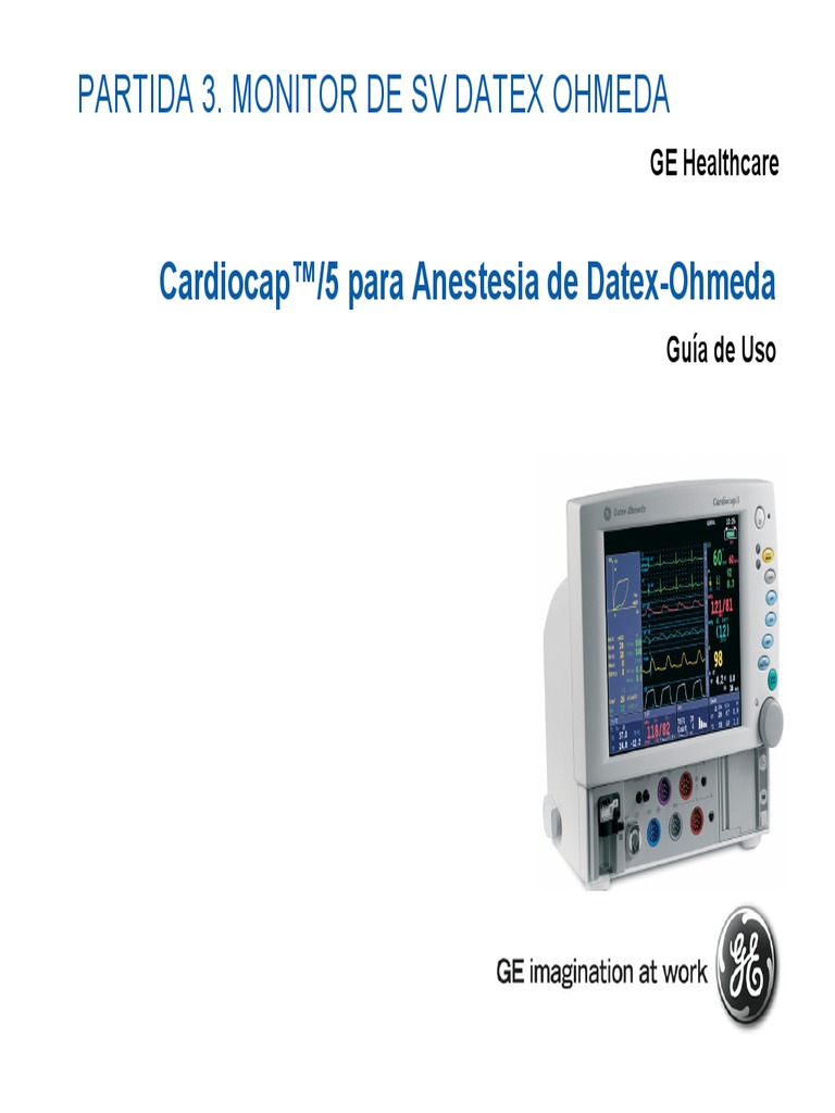 Toaz - Info-Cardiocap-5-User-Manual-Anestesia-Pr - DATEX OHMEDA CARDIO ...