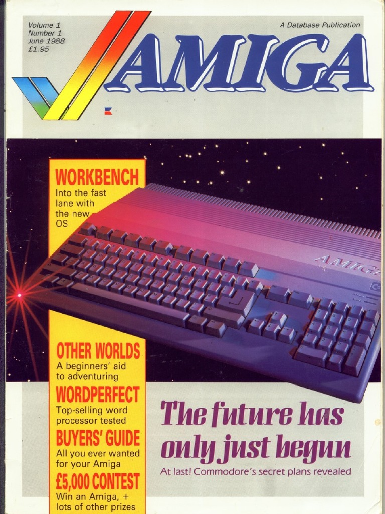 AmigaComputing 001 Jun 1988 | PDF | Computing | Classes Of Computers