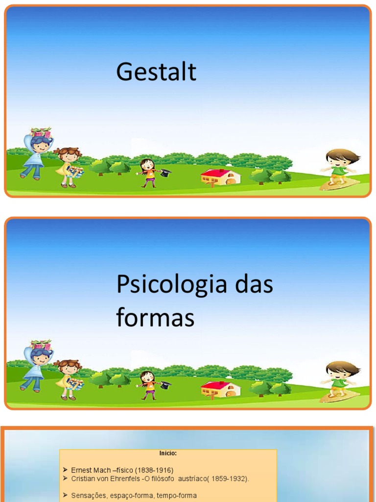 A Psicologia da Gestalt: As Leis da Percepção e o Conceito de Campo ...