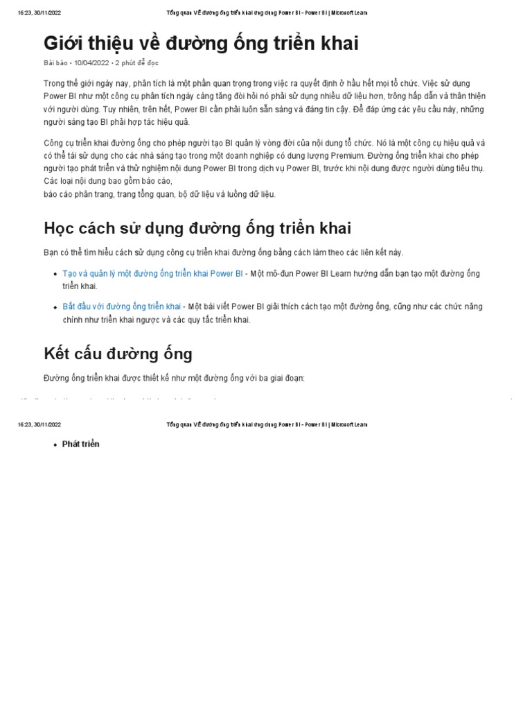Power BI Application Lifecycle Management ALM Deployment Pipelines ...