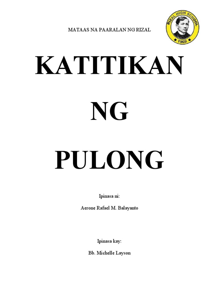 KATITIKAN NG PULONG WRITTEN REPORT Ver2 | PDF