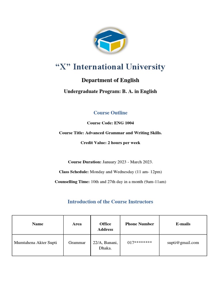 Syllabus Design | PDF