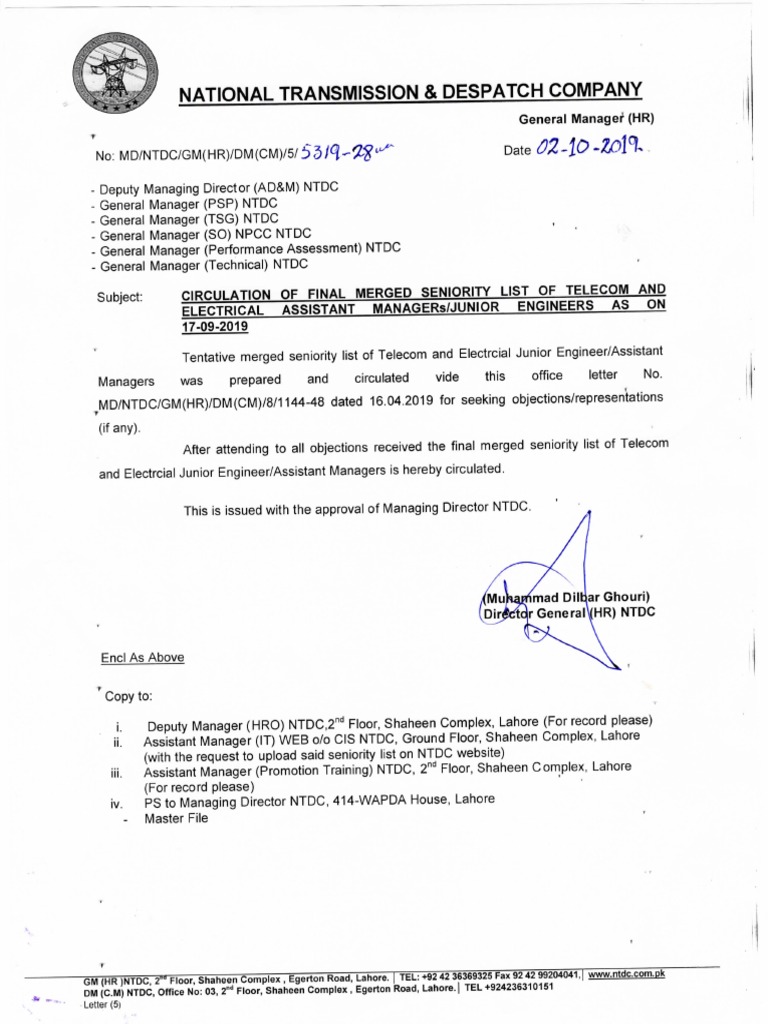 Final Merged SL of Junior Engineers As On 17-09-2019-1 | PDF