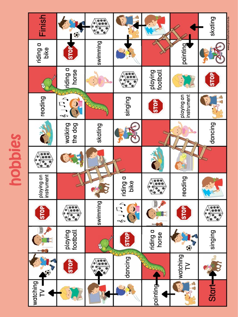 Snakes and Ladders Hobbies | PDF
