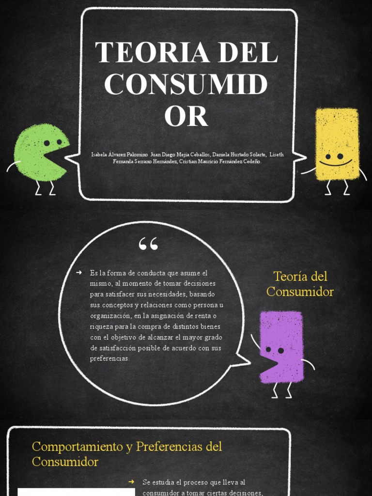 Teoria Del Consumidor | PDF | Utilidad marginal | Utilidad