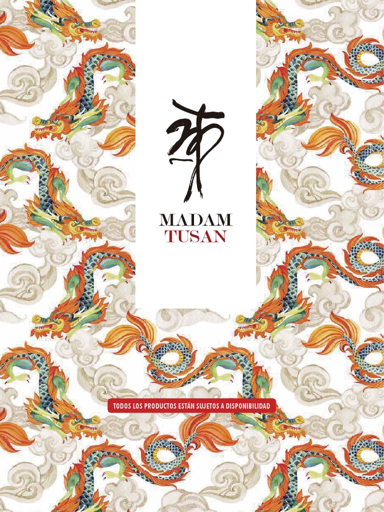 Carta Madam Tusan 2020 | PDF | Chocolate | Helado