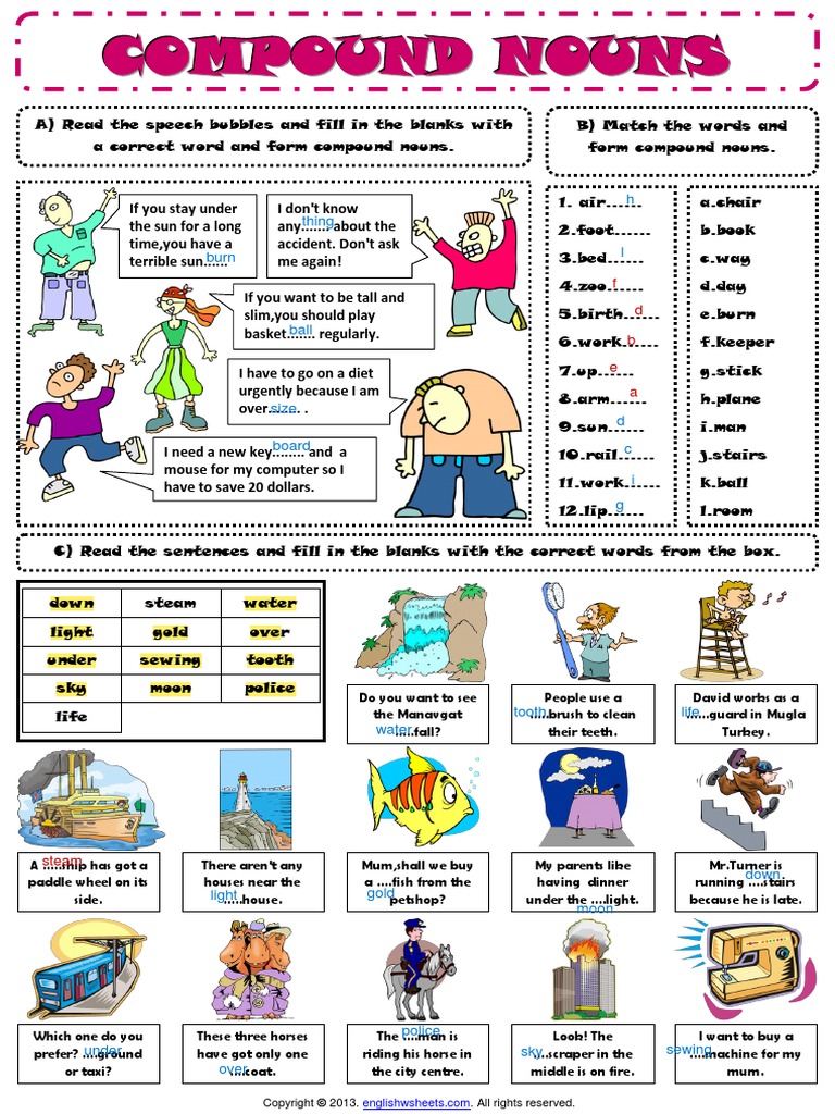 Compound Nouns | PDF | Linguistics