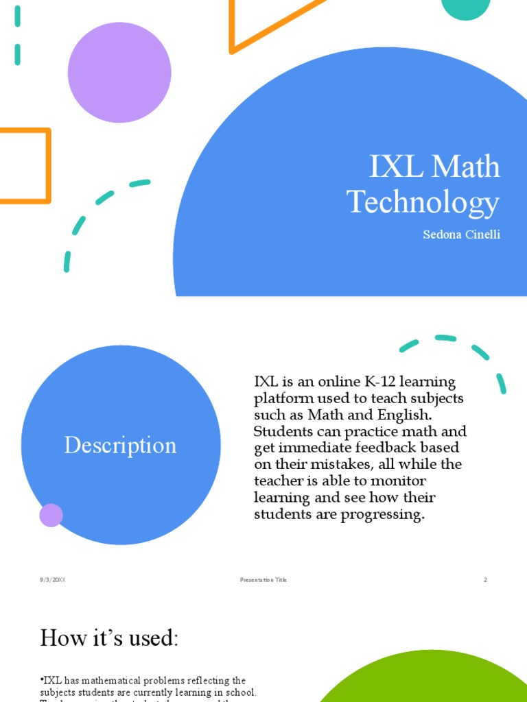 Ixl Technology Education | PDF | Teachers | Mathematics