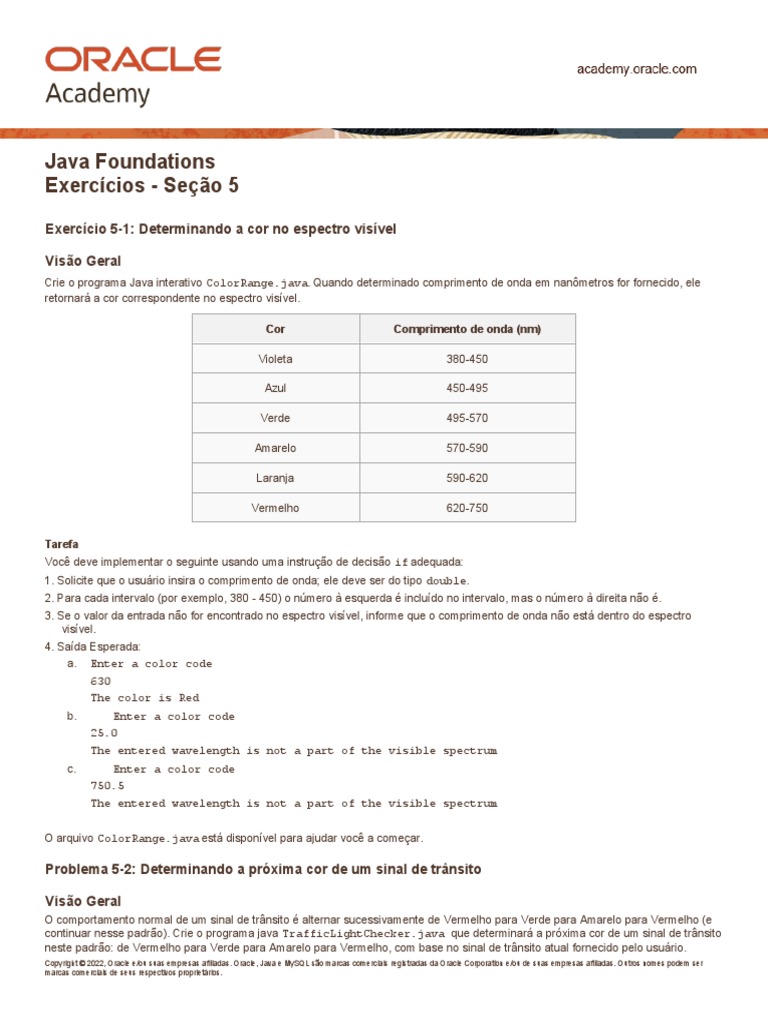Jfo 5 Practice Pr Pdf Java Linguagem De Programação Vermelho 