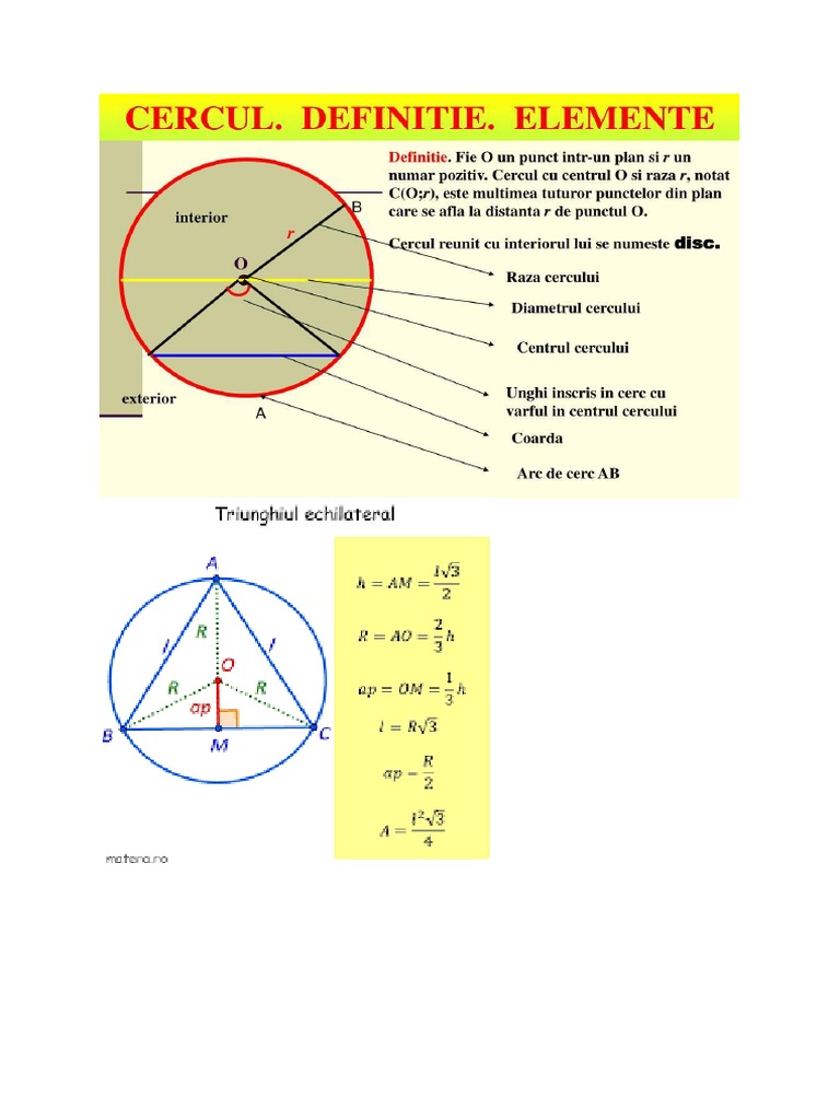 Cercul | PDF
