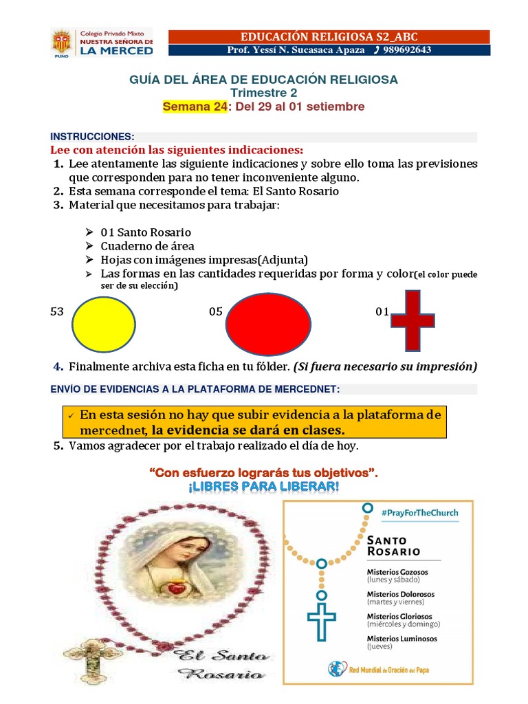 2 Abc Rezo Del Santo Rosario 2022 Er Yessi Pdf Rosario Orador Del