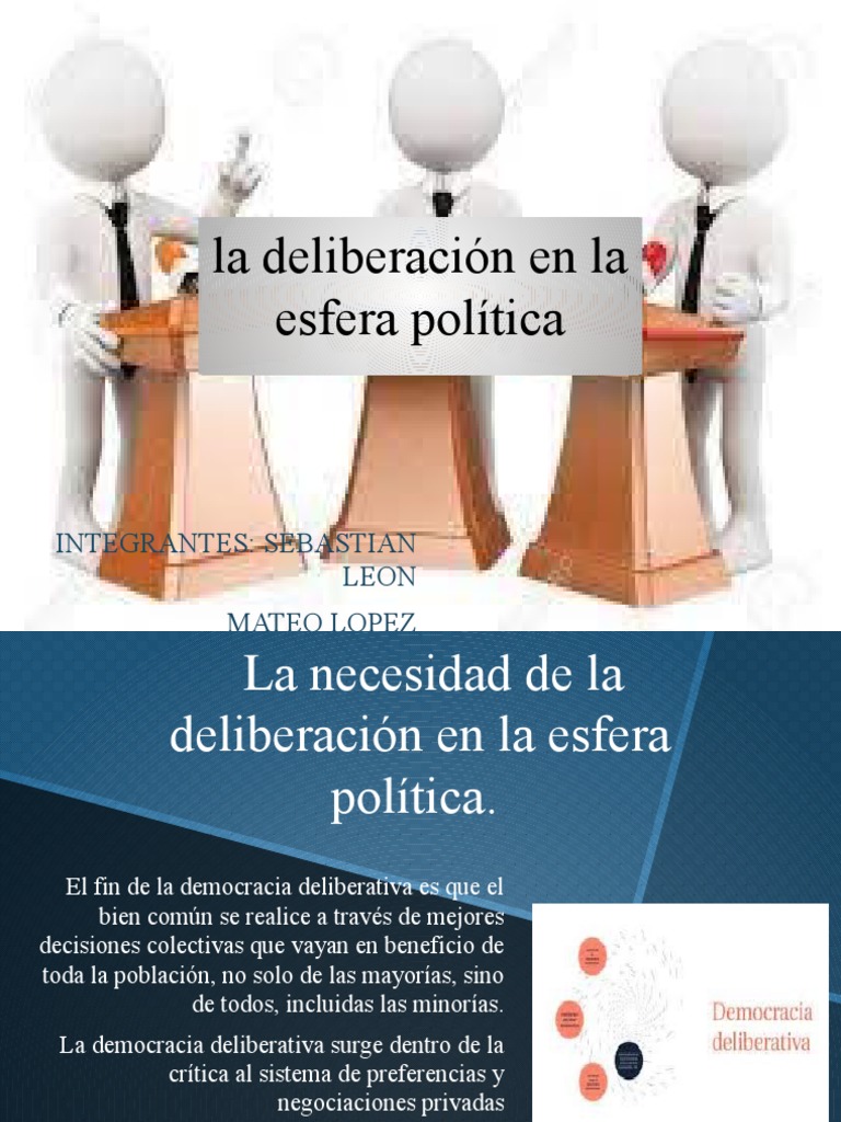Democracia Deliberativa y Bien Común | PDF | Ideologías | Responsabilidad