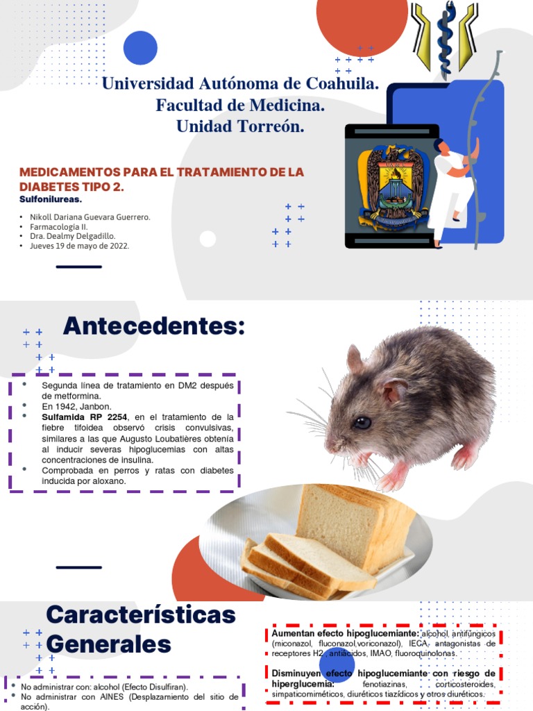 SULFONILUREAS | PDF | Hipoglucemia | Diabetes