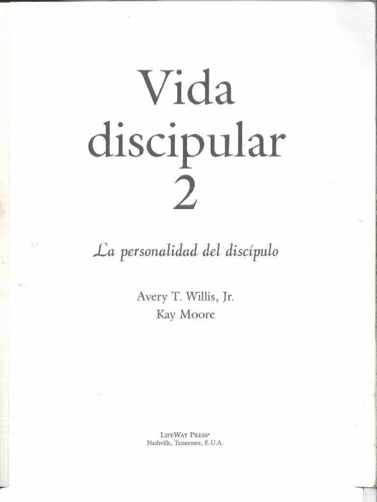 Vida Discipular # 2 | PDF
