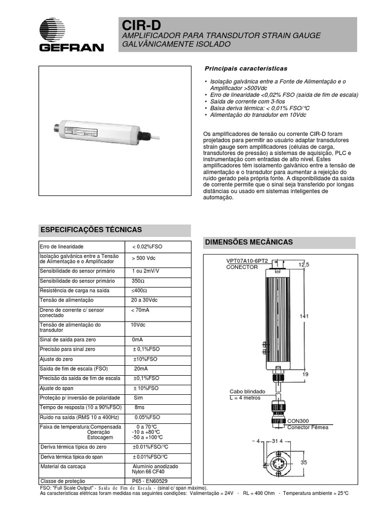 Cird | PDF | Barulho | Eletrônicos