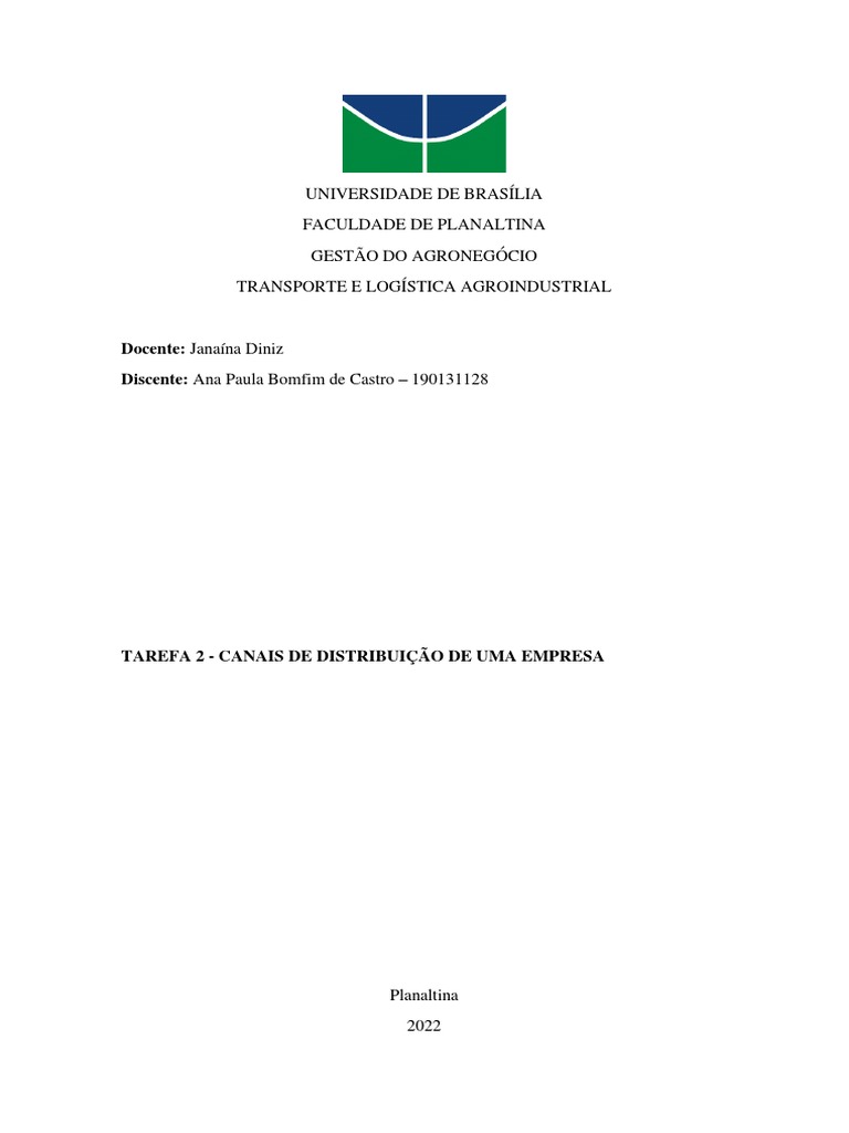 Tarefa 2 - Tla | PDF