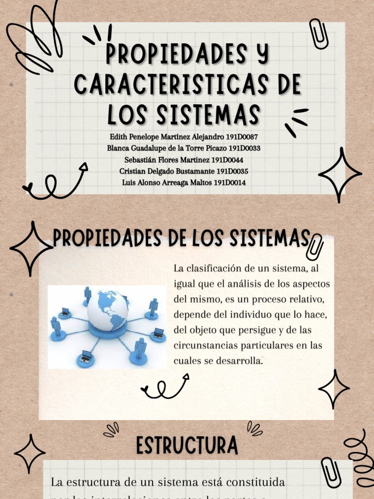 Propiedades y Caracteristicas de Los Sistemas | PDF Propiedades y Caracteristicas de Los Sistemas | PDF