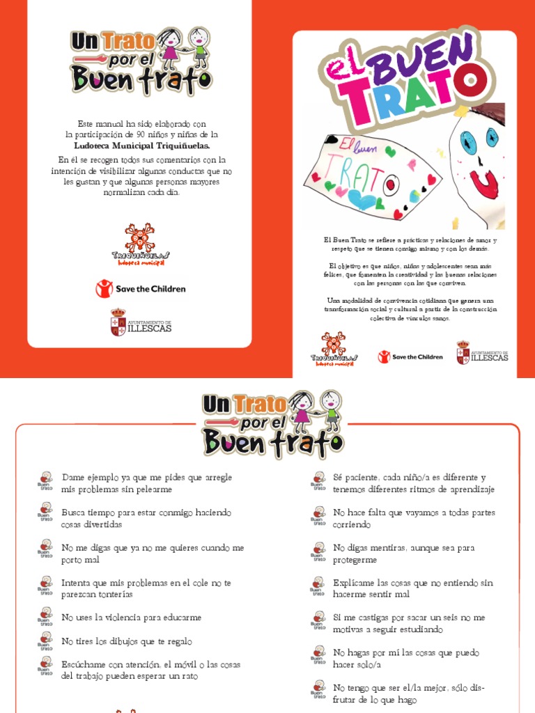 Díptico Buen Trato | PDF