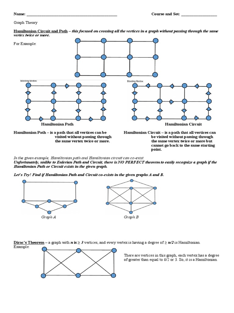Graph Theory Leasson 2 | PDF | Theoretical Computer Science | Mathematical Analysis